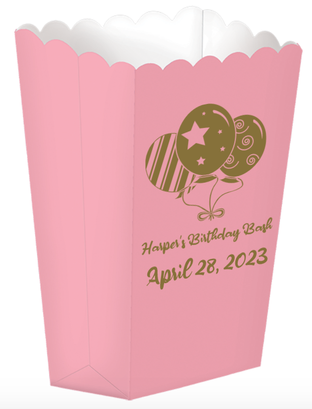 Personalized Popcorn Boxes | All Personalization